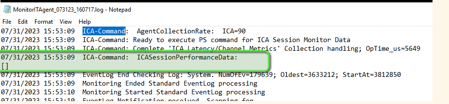 Missing ICA Latency, Connection Speed & ICA Channel Metrics – Goliath ...