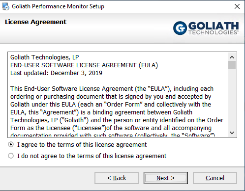 Goliath Performance Monitor Installation Guide – Goliath Technologies ...