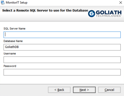 Goliath Performance Monitor Installation Guide – Goliath Technologies ...